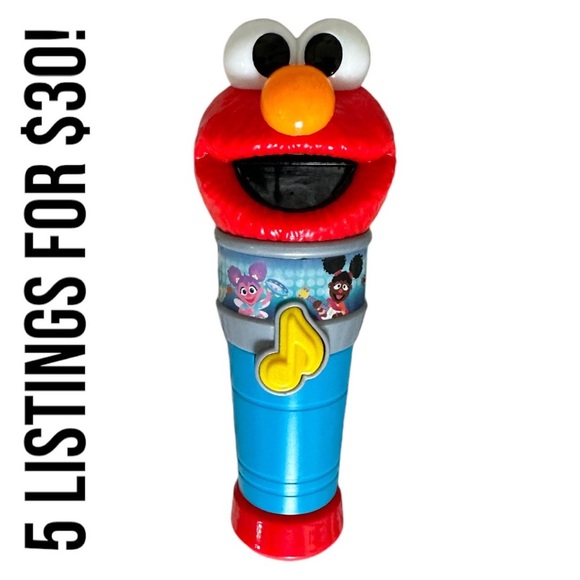 Sesame Street | Toys | Sesame Street Sing With Elmo Microphone Toyeuc ...